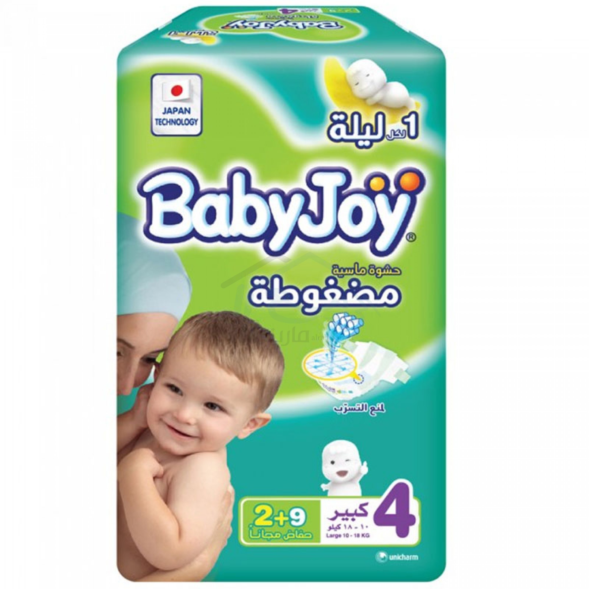 BABY JOY 4 9+2 pieces