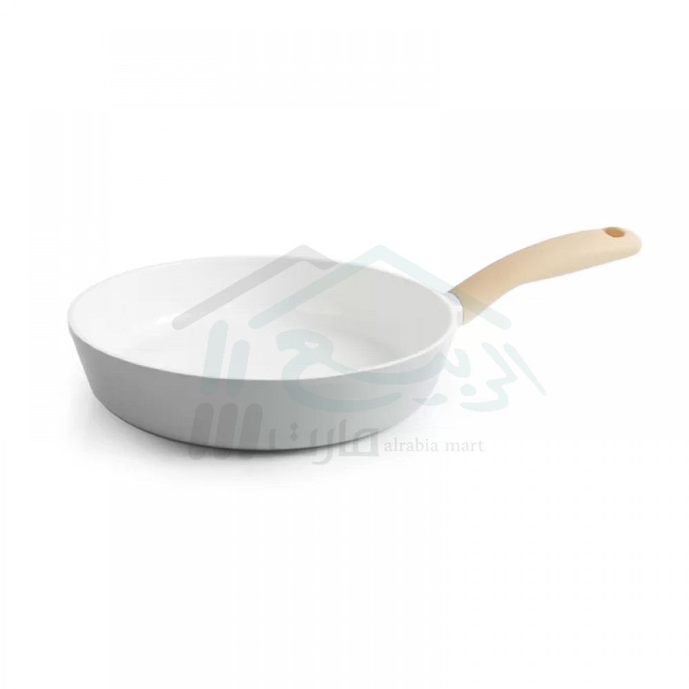 Neoflam 24 cm Cast Aluminum Frying Pan with Soft-Touch Handle and ...