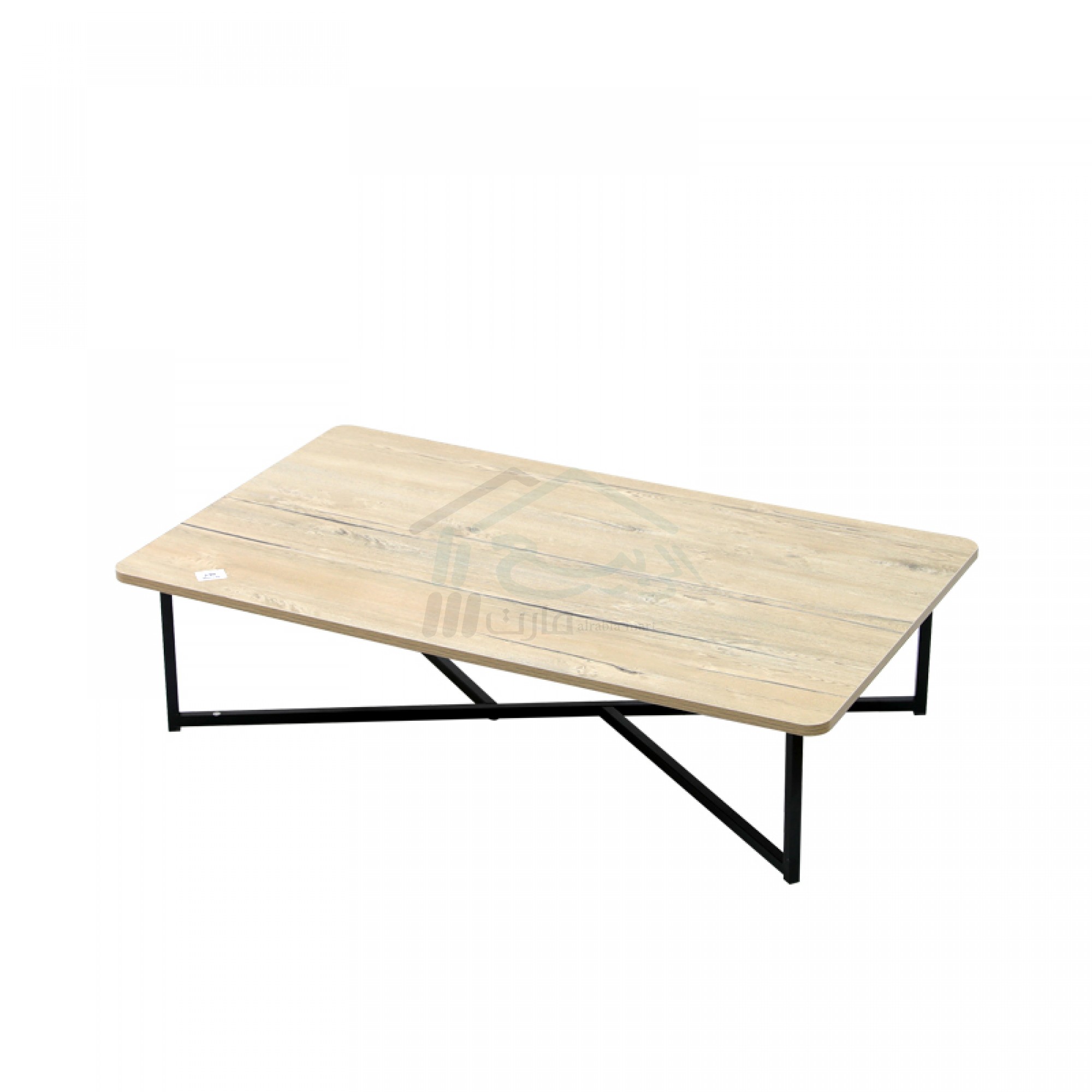 Beige wood floor service tables set 1+4: 3344